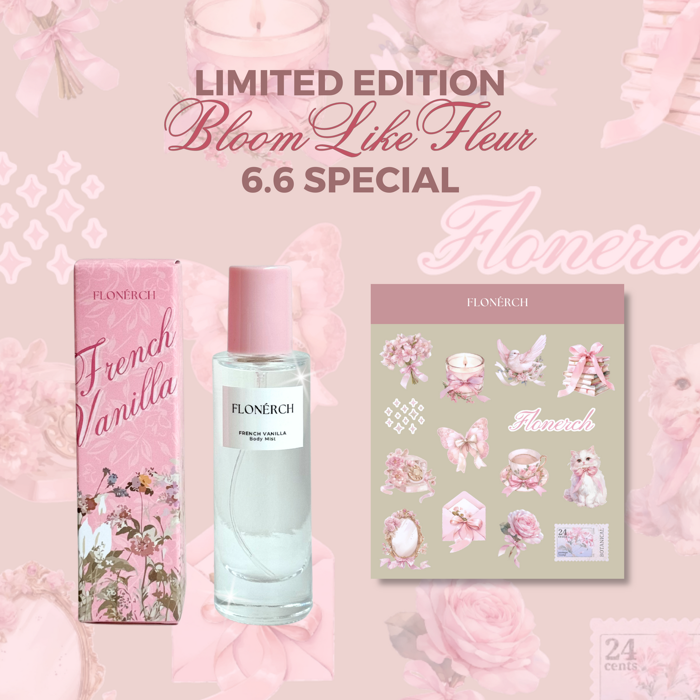 French Vanilla Body Mist – FLONERCH